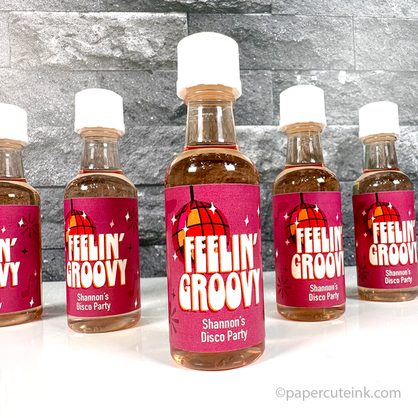 Feelin Groovy Disco Party Favors, Bachelorette Party, Birthday Party ...