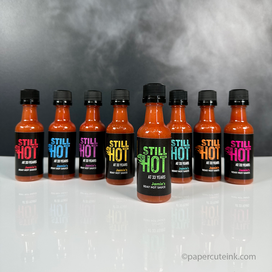 Sauce Bottle Favors – Paper Cute Ink